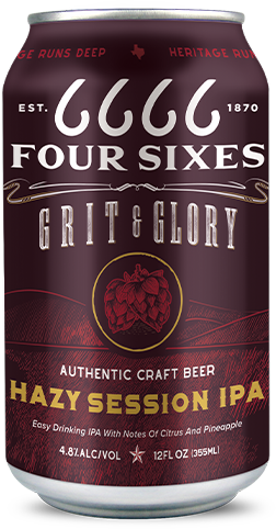 Four Sixes Grit & Glory Craft Beer - 6666gritandglory