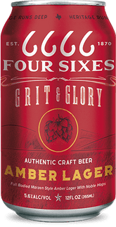 Four Sixes Grit & Glory Craft Beer - 6666gritandglory