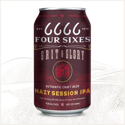 6666 Hazy Session IPA Craft Beer - 6666gritandglory