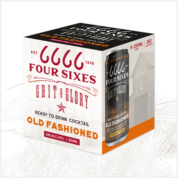 6666 Old Fashioned Mixed Cocktail - 6666gritandglory