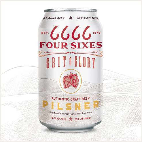 6666 Pilsner Craft Beer - 6666gritandglory