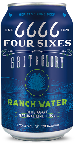 Four Sixes Grit & Glory Ranch Water - 6666gritandglory